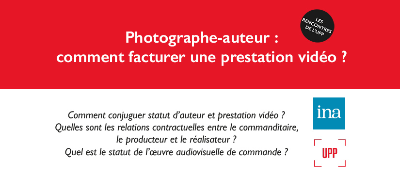 Photographe-auteur : comment facturer une prestation vidéo ? | Ina ...