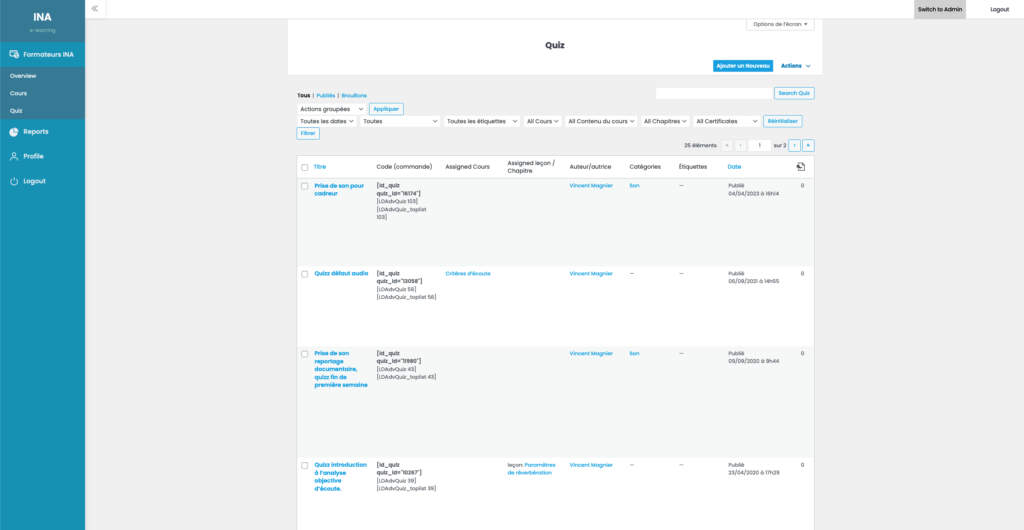 Interface | Ina Formation